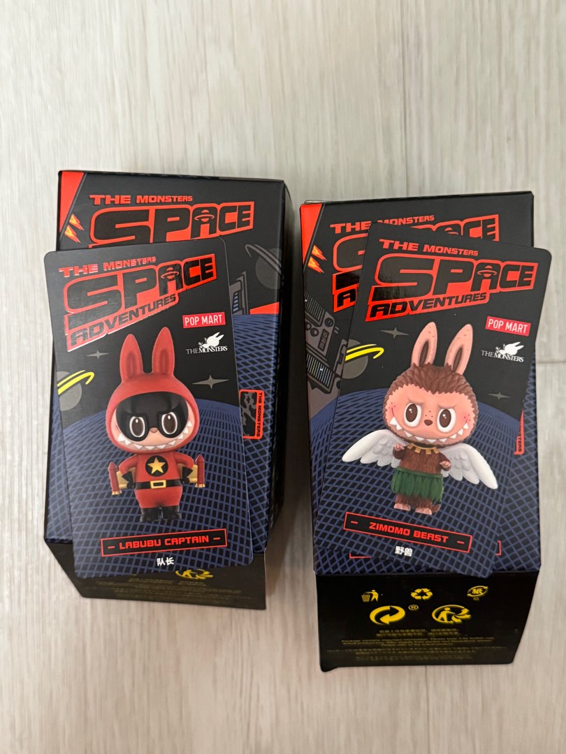 Labubu The monster 精靈宇宙大冒險盲盒, 興趣及遊戲, 玩具 & 遊戲類 - Carousell