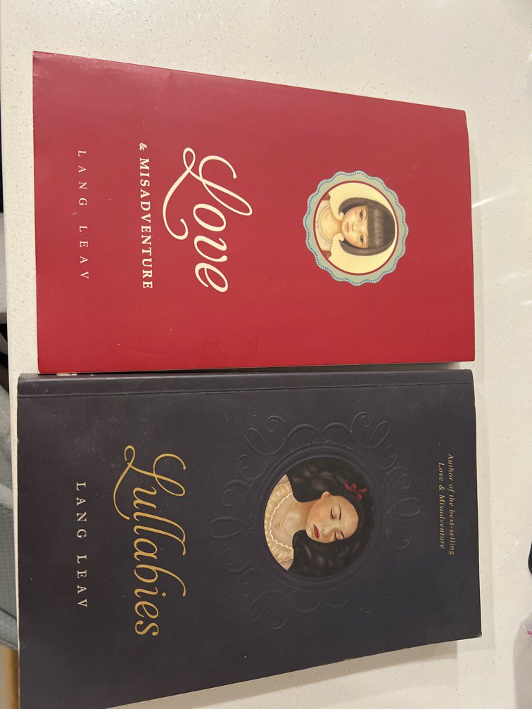Lang Leav Books- 2 for Rm48, Hobbies & Toys, Books & Magazines ...
