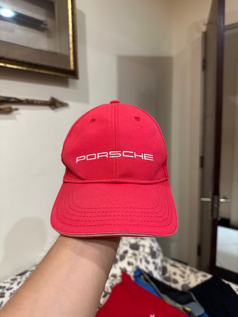 Limited Edition Original Porsche Kids Red Hat Cap, Men's Fashion ...