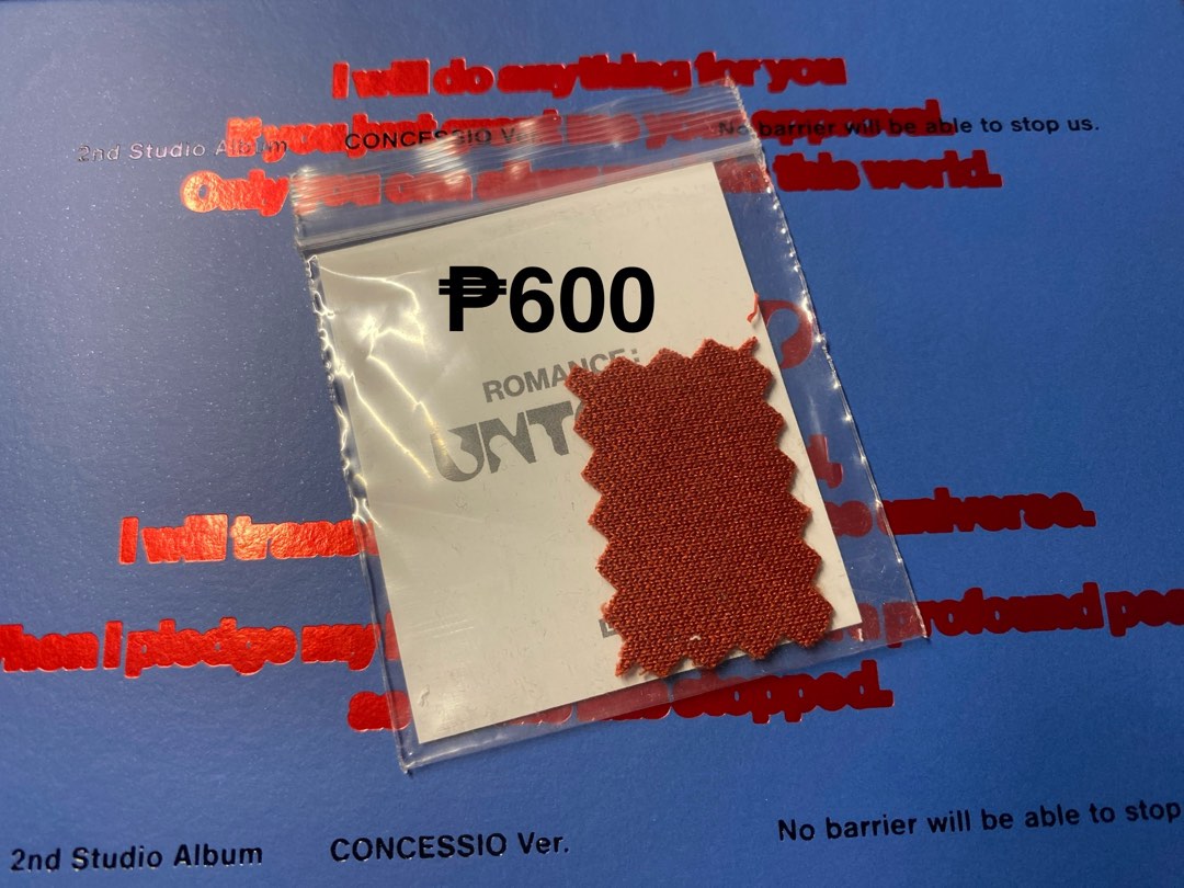 Limited Edition Romance Untold Fabric Cloth, Hobbies & Toys ...