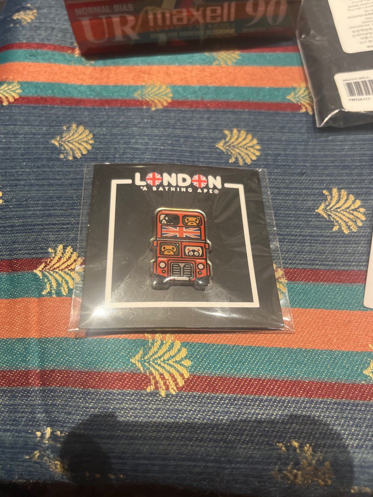 London A Bathing Ape Pin, Hobbies & Toys, Collectibles & Memorabilia ...
