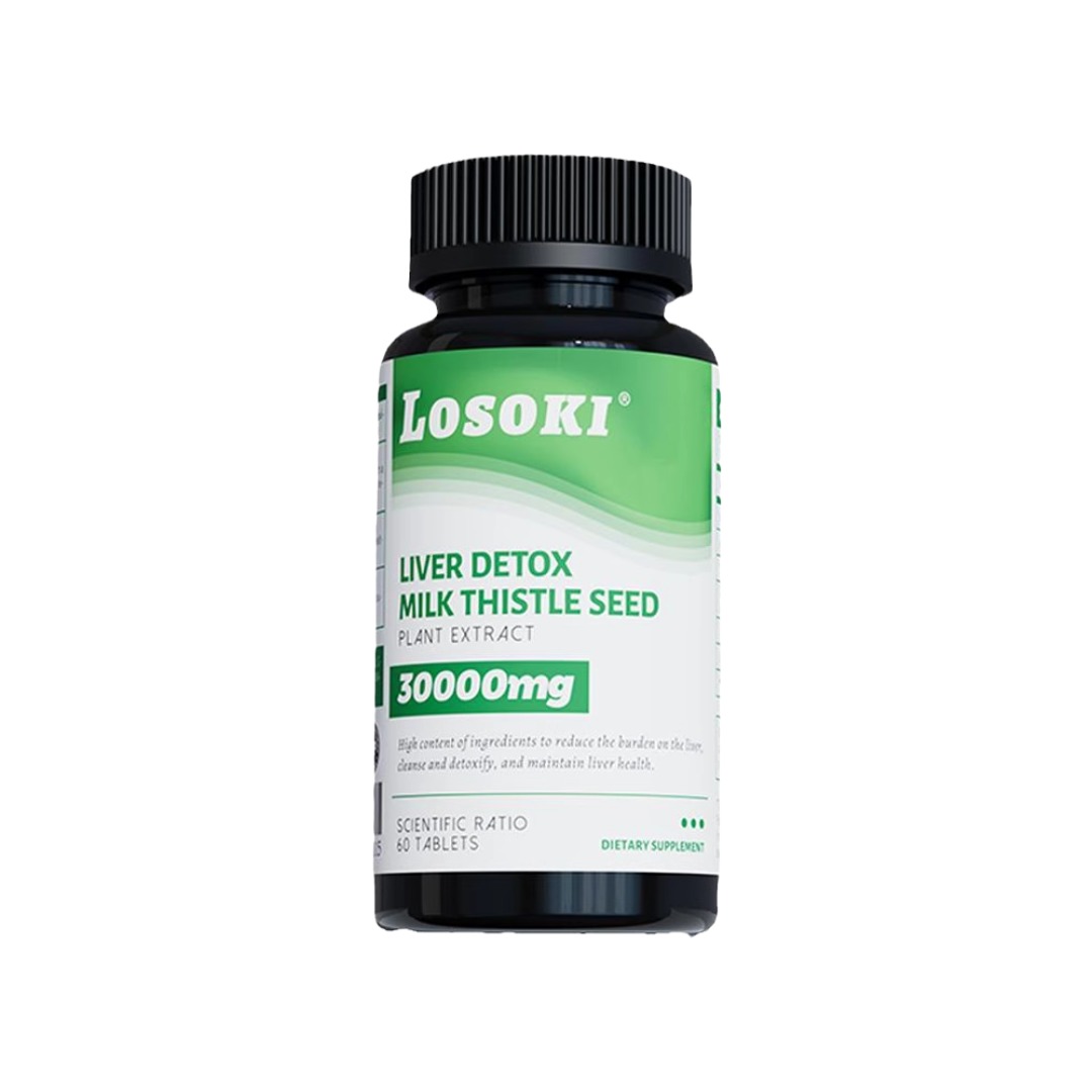 Losoki - 水飛薊護肝片｜改善皮膚｜護肝解毒｜熬夜喝酒｜提升精神, 健康及營養食用品, 健康補充品, 健康補充品 - 維他命及補充品 ...