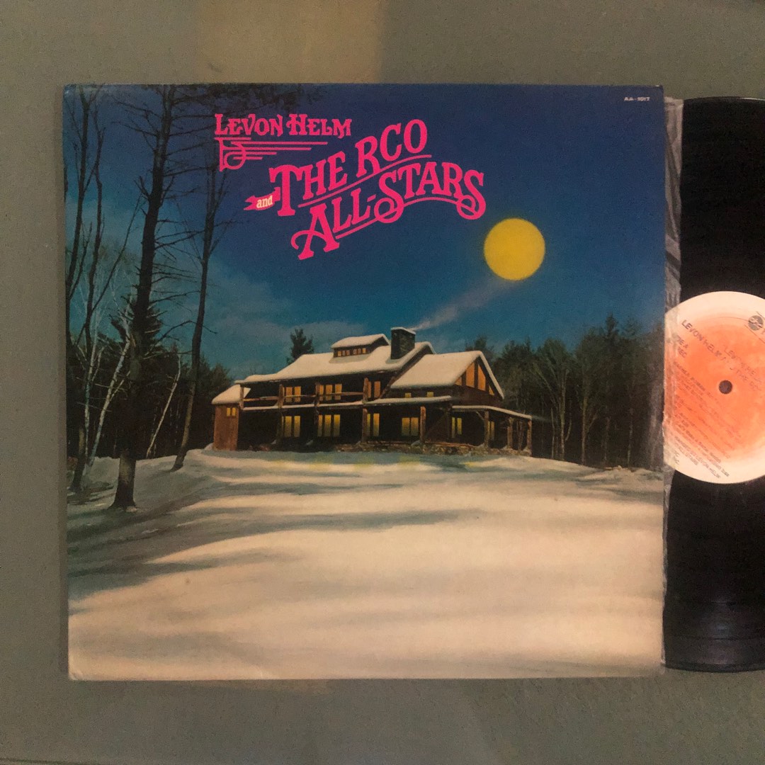 Lp - Levon Helm with RCO All-Stars, Hobbies & Toys, Music & Media ...