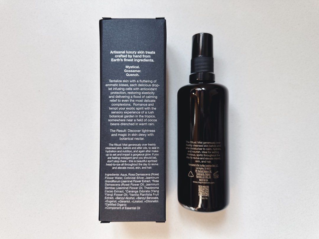 全新｜May Lindstrom The Jasmine Garden 100ml 茉莉花水, 美容＆個人護理, 健康及美容 - 皮膚護理 ...