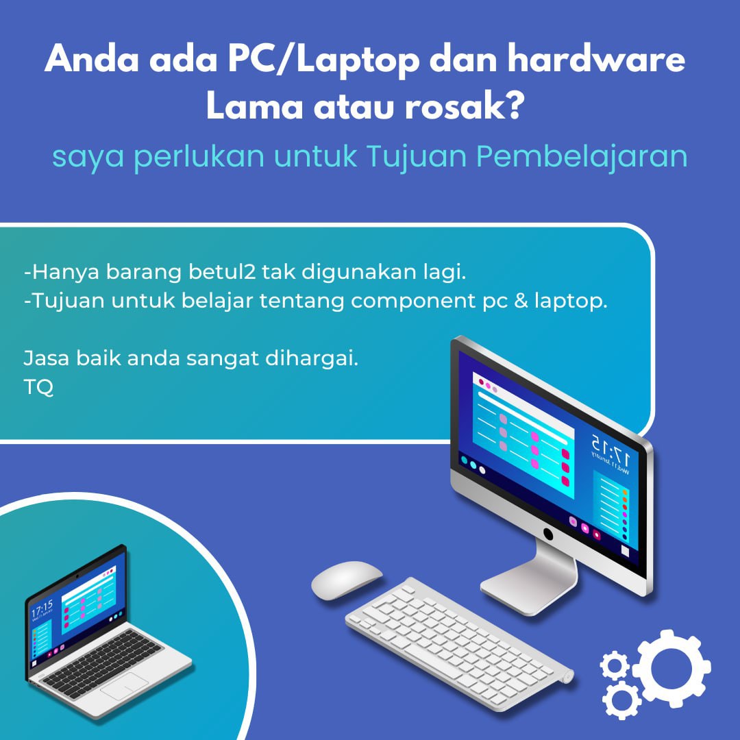 Menerima pc/laptop rosak yang tak digunakan, Computers & Tech, Laptops ...
