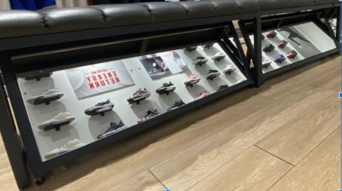 【Mirror】Long Shoe Fitting Mirror Retail/Event Display Equipment ...