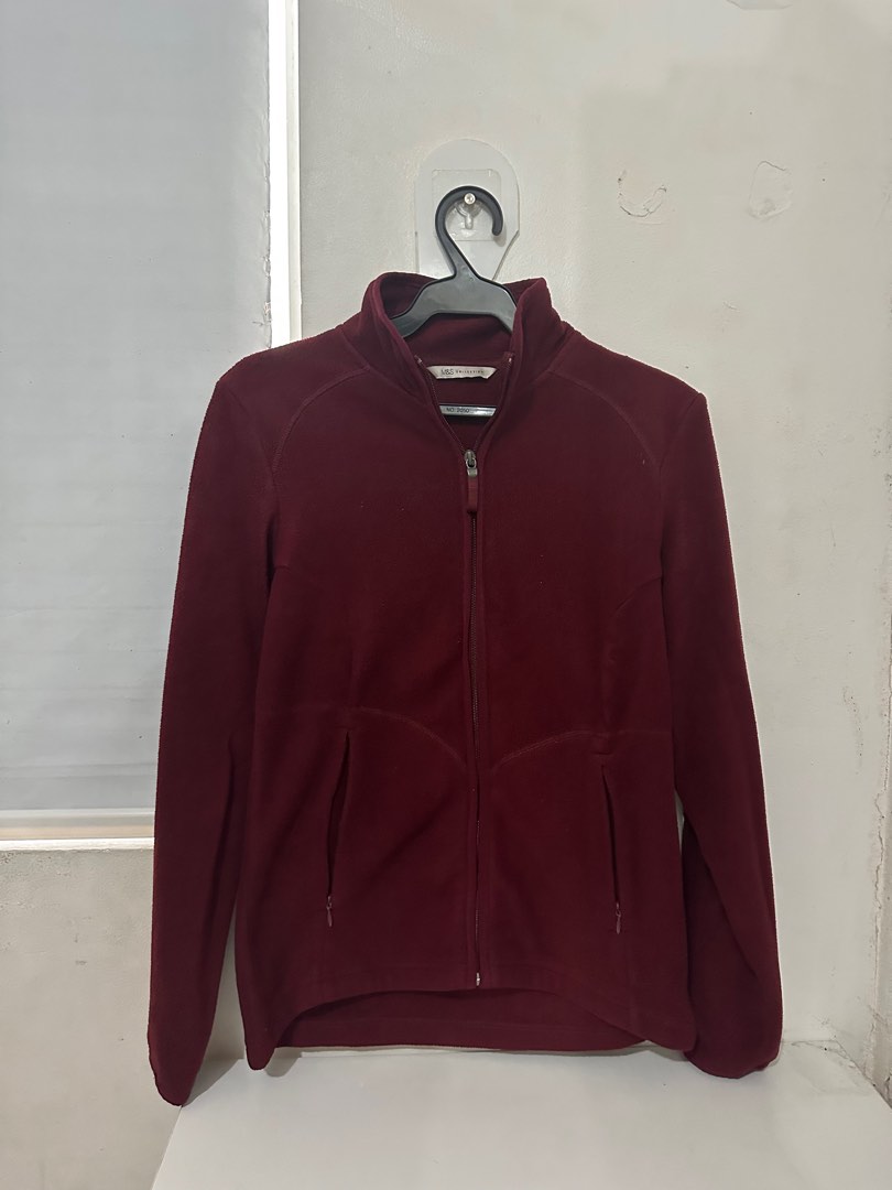 M&S Mark and Spencer Red Jacket, Women's Fashion, Coats, Jackets and ...