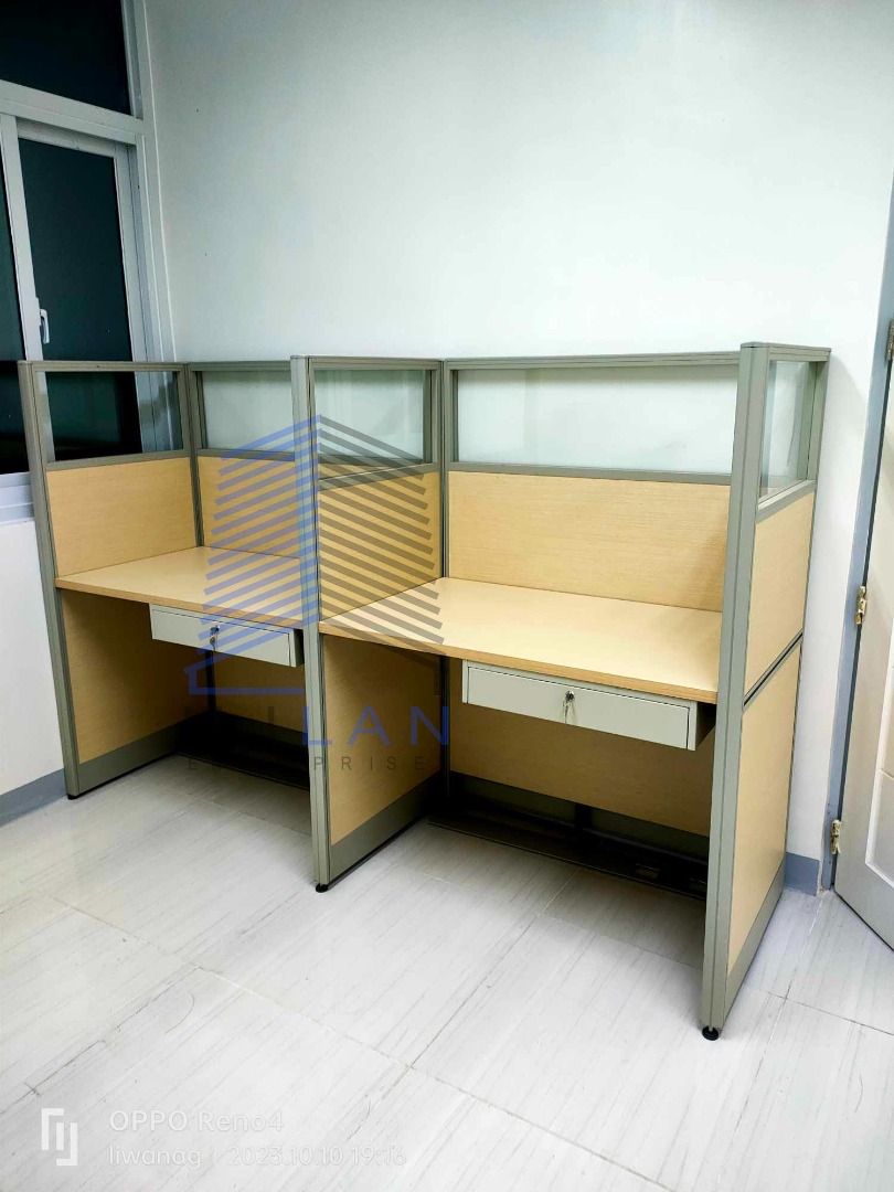 Office Cubicle Partition Working Table 09955022083, Furniture & Home ...