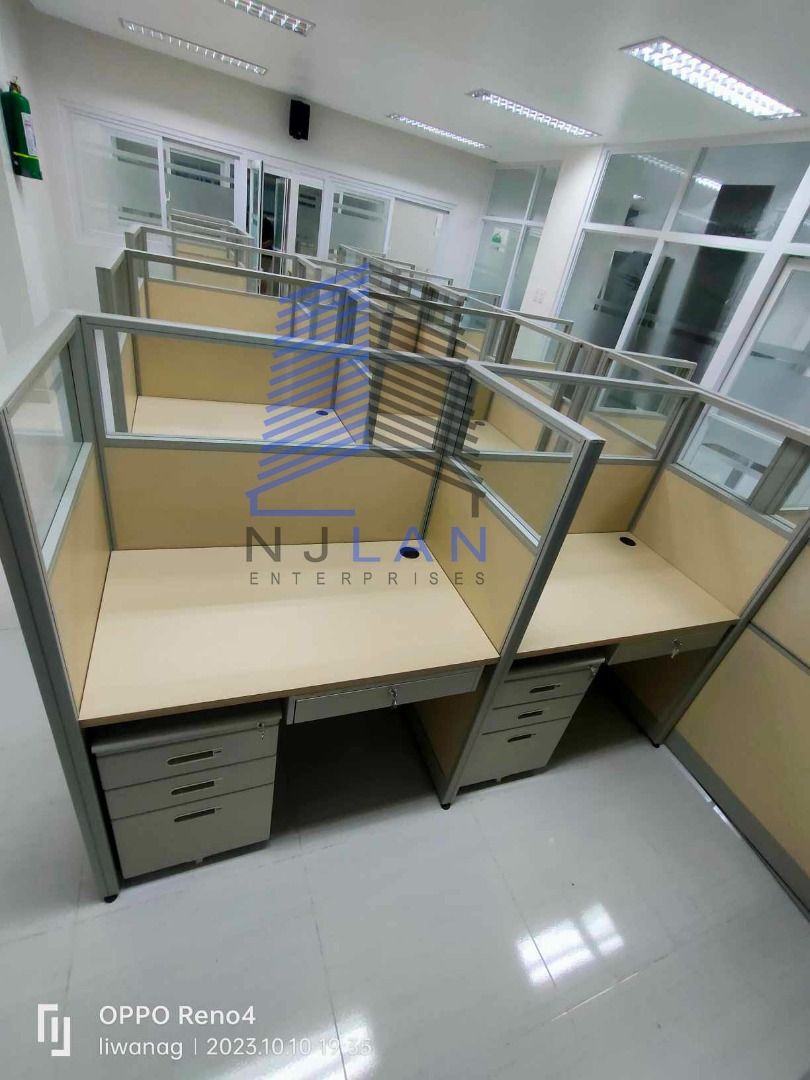 Office Cubicle Partition Working Table 09955022083, Furniture & Home ...