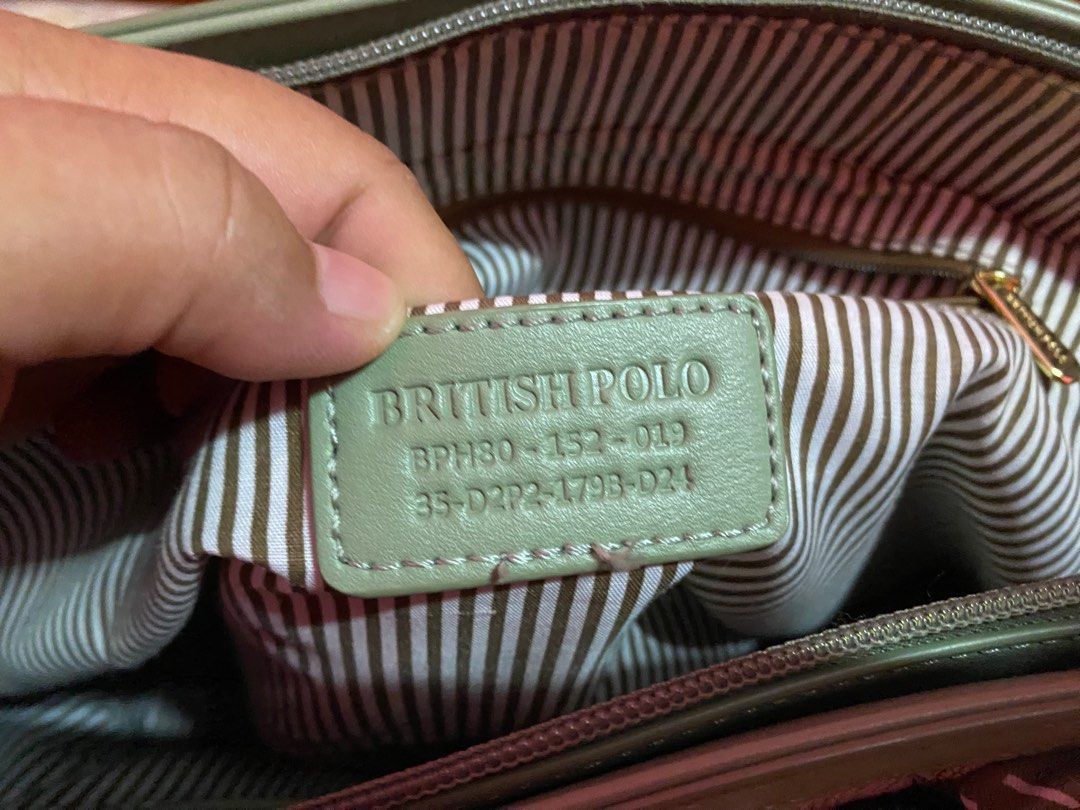 Original British Polo Handbag, Women's Fashion, Bags & Wallets, Tote ...