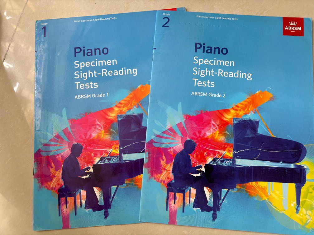 Piano Sight Reading Tests Grade 2, 4, 8, and Music Theory Grade 5 , 興趣及 ...