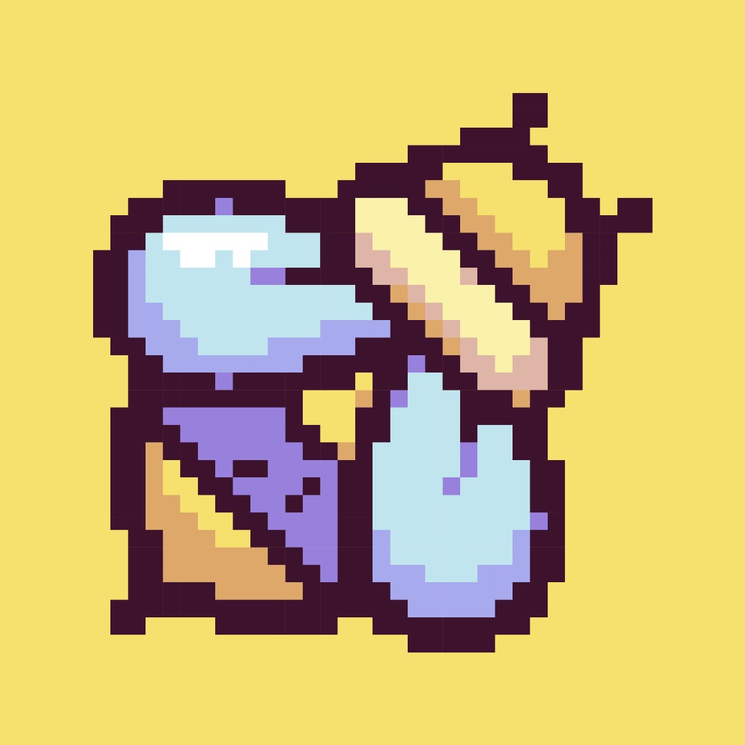 Pixel art illustration showcasing a vibrant and detailed nature scene ...