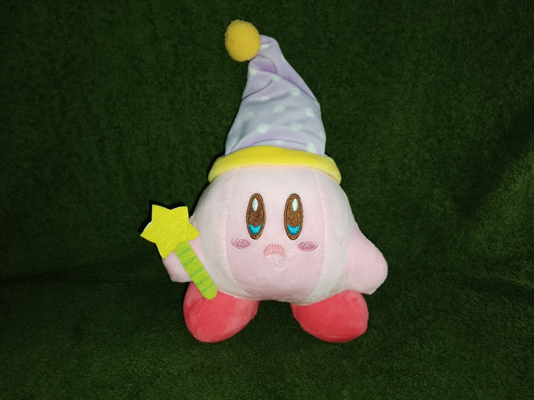 Pokemon Wizard Kirby Soft Plush Stuffed Toy, Hobbies & Toys, Toys ...