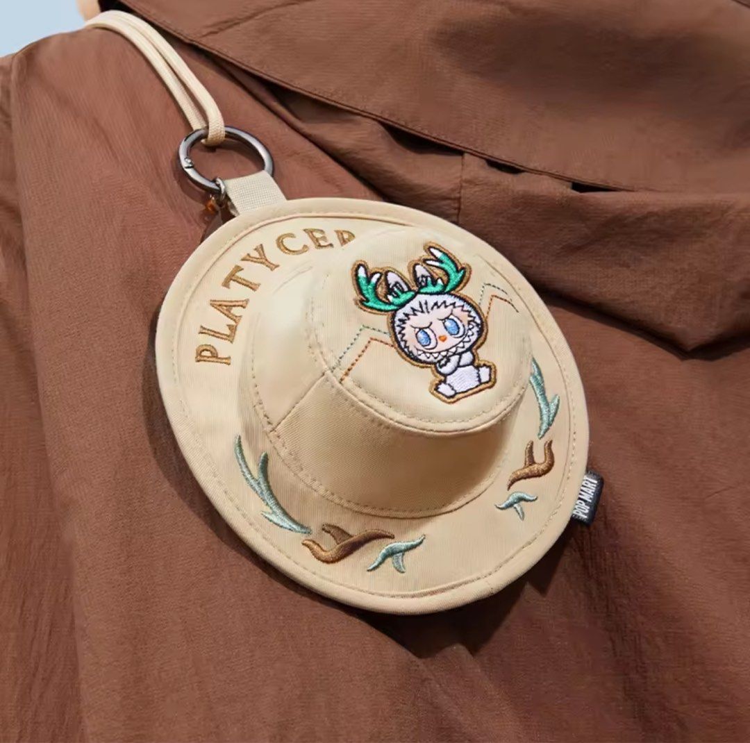 Pop Mart The Monsters Labubu Fall in the Wild Bucket Hat Mini Bag ...