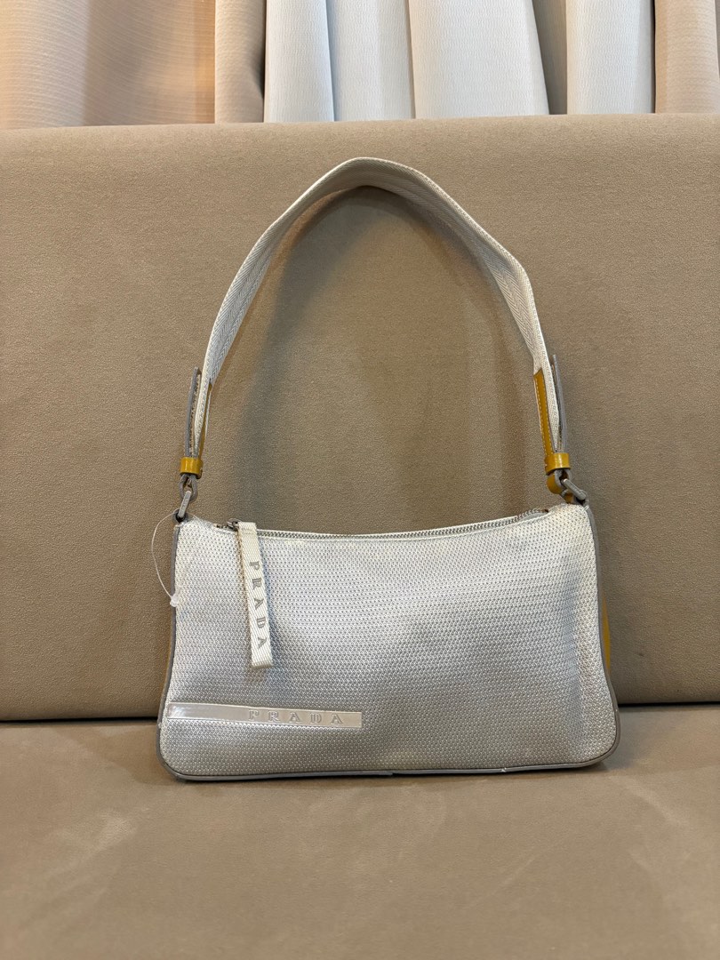 Prada Short Shoulder Bag, Luxury, Bags & Wallets on Carousell
