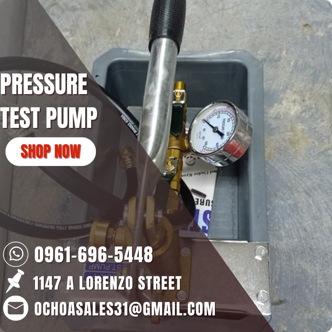 PRESSURE TEST PUMP, Commercial & Industrial, Construction & Building ...