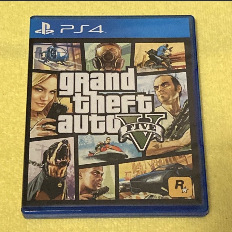 PS4 GTA 5 V GTA5 GTAV GRAND THEFT AUTO FIVE, 電子遊戲, 電子遊戲, PlayStation ...