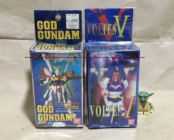 RARE Voltes V Gundam Bandai banpresto robot collection Toei telesuccess ...
