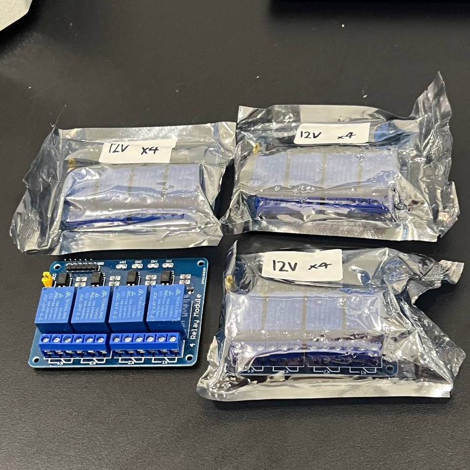 Relay Module - 4 Channel 12V, Computers & Tech, Parts & Accessories ...