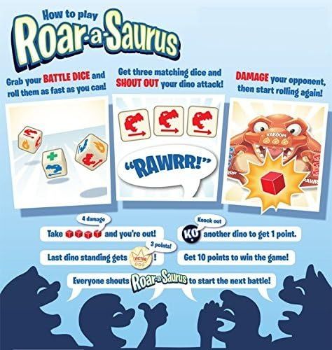 Roar-a-saurus Board Game, Hobbies & Toys, Toys & Games on Carousell