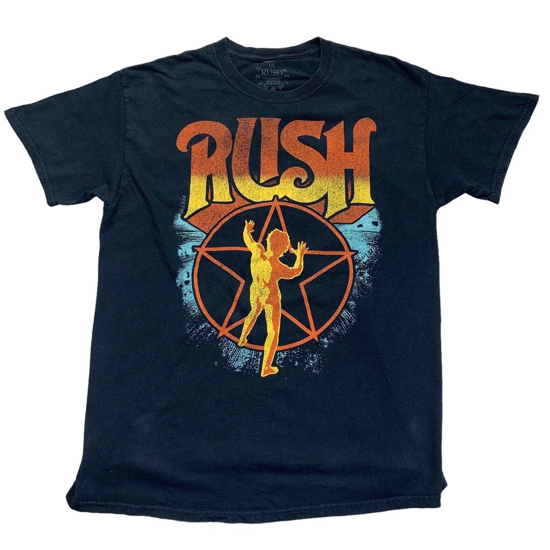 Rush Band tshirt, Men's Fashion, Activewear on Carousell