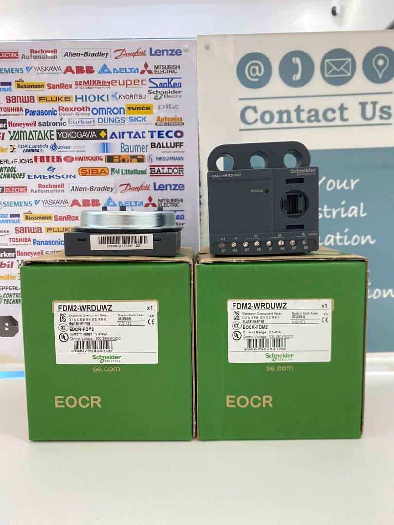 SCHNEIDER ELECTRIC FDM2-WRDUWZ | Electronic Overcurrent Relay, Commercial & Industrial ...