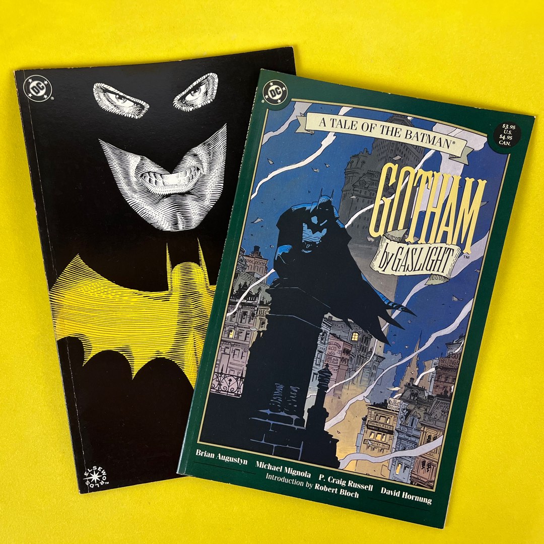 Set of 2 DC Comics Batman Gotham By Gaslight 1989 First Edition ...