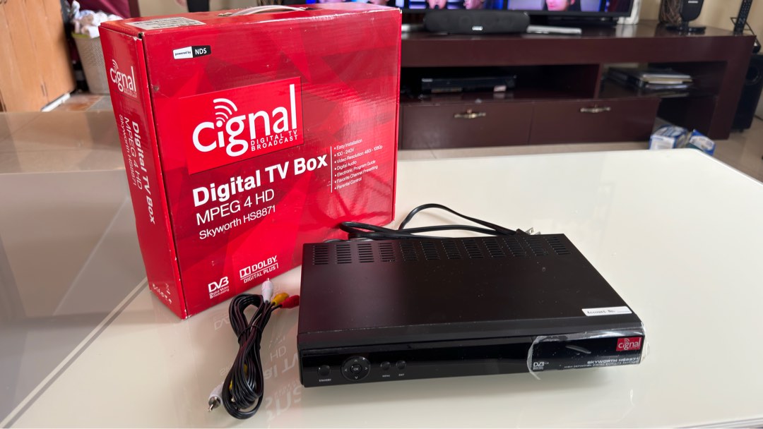 Skyworth HS8871 Digital TV Box - From Cignal, TV & Home Appliances, TV ...