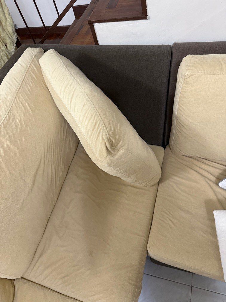 Sofas L shapes detachable, Furniture & Home Living, Furniture, Sofas on ...