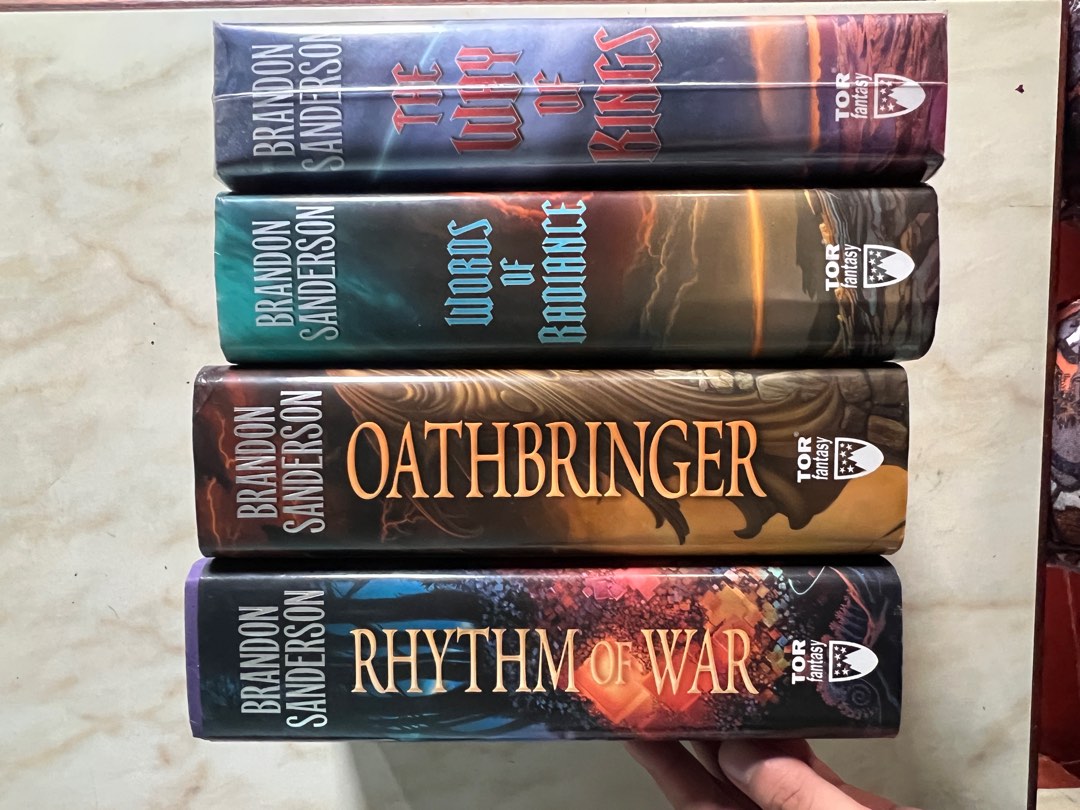 Stormlight Archive Series Book 1 to 4 ‼️, Hobbies & Toys, Books ...