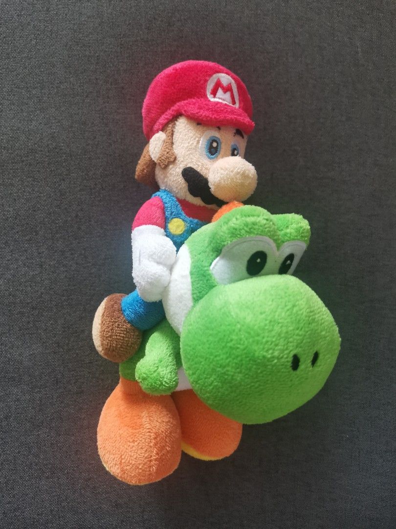 Super Mario & Yoshi Plush Japan, Hobbies & Toys, Toys & Games on Carousell