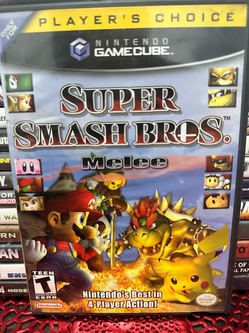 Super Smash Bros. Melee [Player's Choice] for Nintendo Gamecube (GCN ...