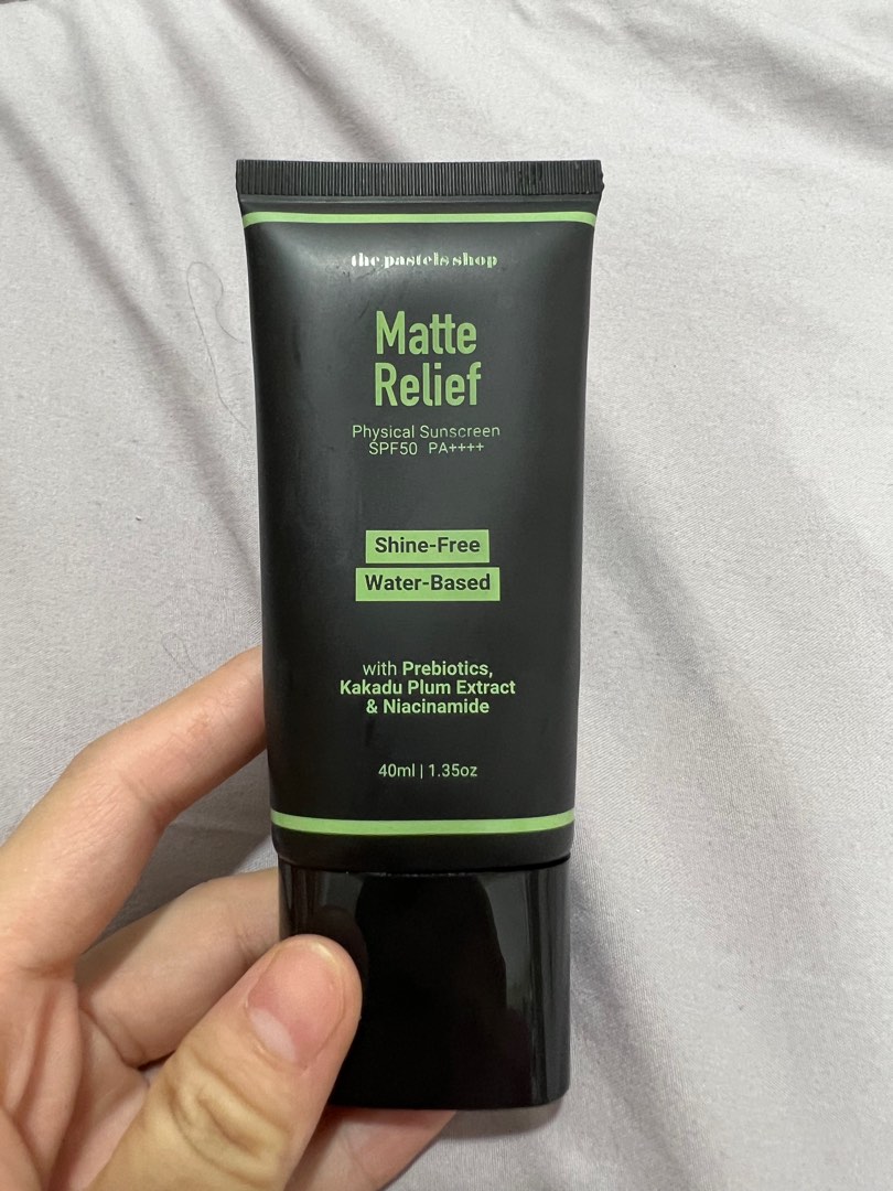 The pastel shop Matte Relief Pysical Suncsreen SPF50 PA++++, Beauty ...