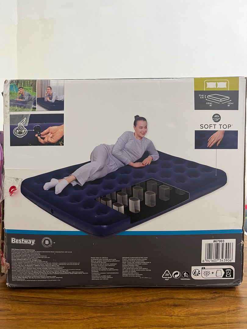 Tilam Tidur Angin Udara Camping, Sports Equipment, Hiking & Camping on ...