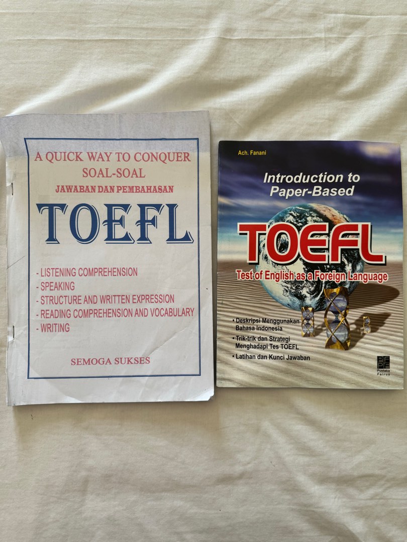 TOEFL - Introduction to Paper Based - Soal dan Pembahasan TOEFL, Buku ...