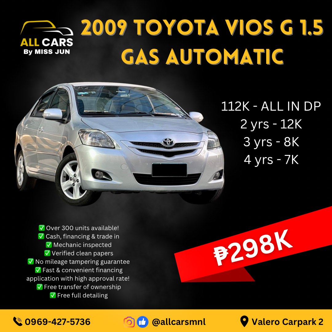 Toyota Vios Used Cars for Sale in Philippines | Carousell