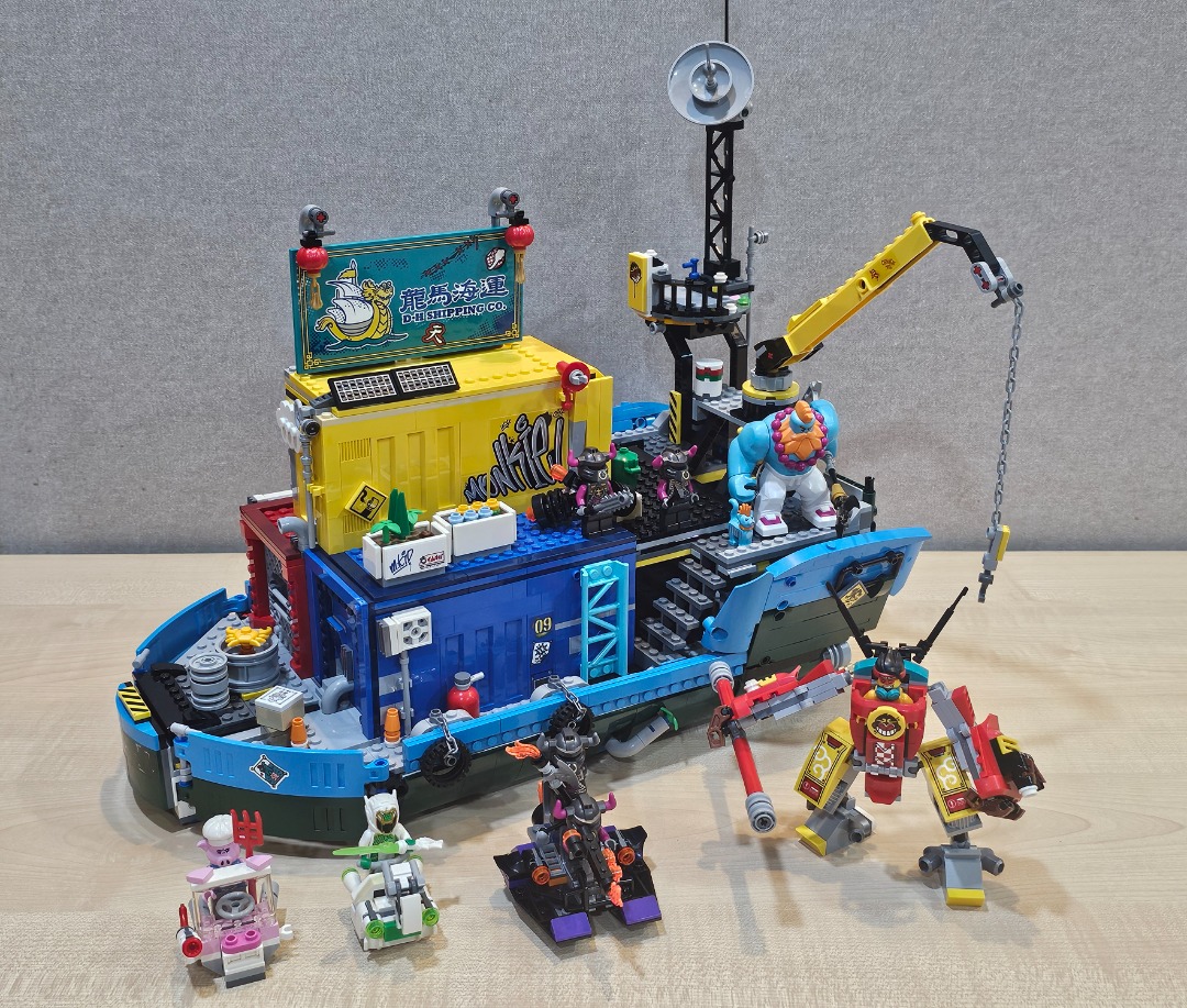 🧱Assembled🧱Lego Mionkey Kid 80031 Monkie Kid's Team Secret HQ , Hobbies ...