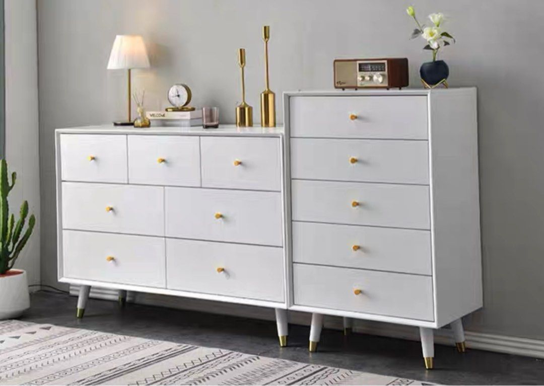 VEIDA Modern Chest Of Drawers, Furniture & Home Living, Furniture ...