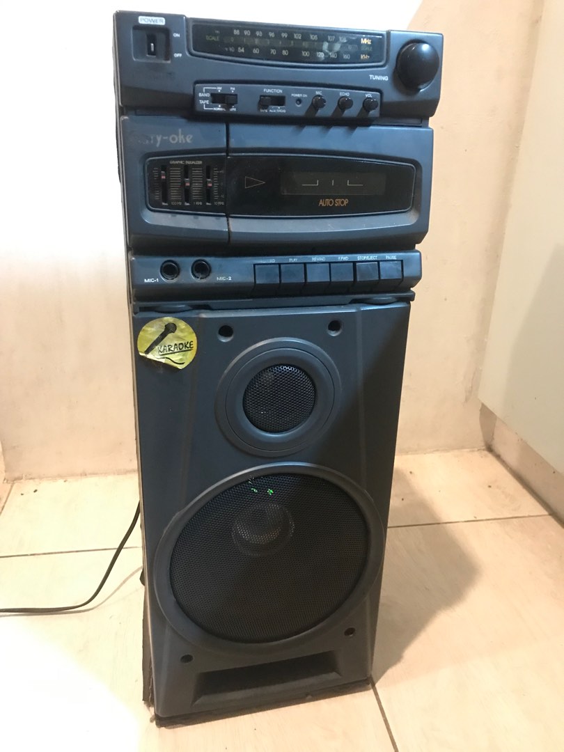 Vintage Karaoke Stereo System, Audio, Soundbars, Speakers & Amplifiers ...