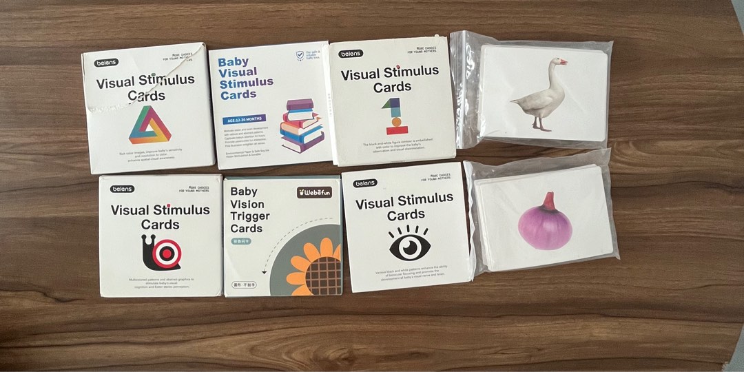Visual Stimulus Cards + Flash Cards, Hobbies & Toys, Books & Magazines ...