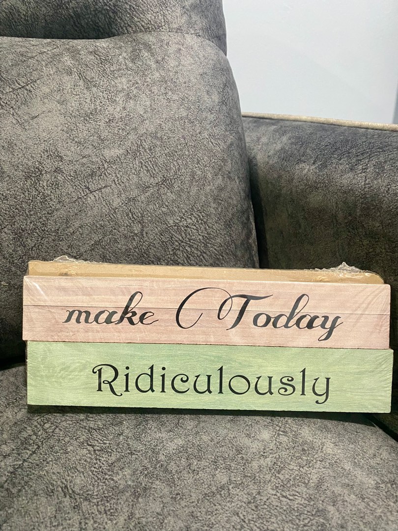 Wall Decor - Positive Words, Furniture & Home Living, Home Decor, Wall ...