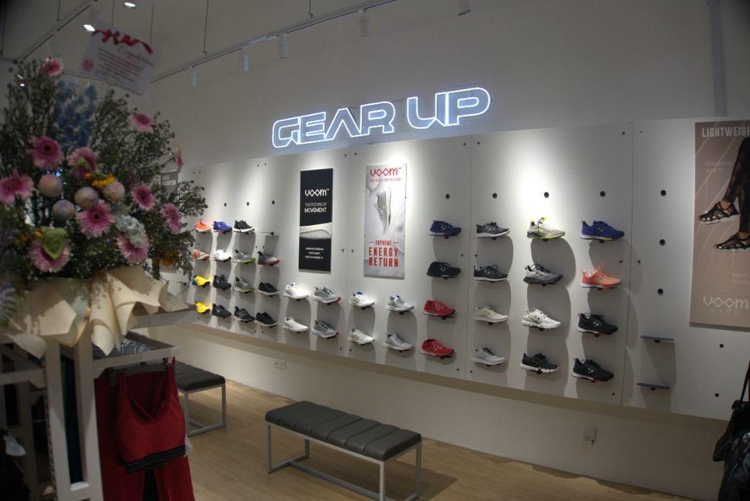 【Wall Panel】Shoe Rack Wall Panel (White) Retail/Event Display Equipment ...