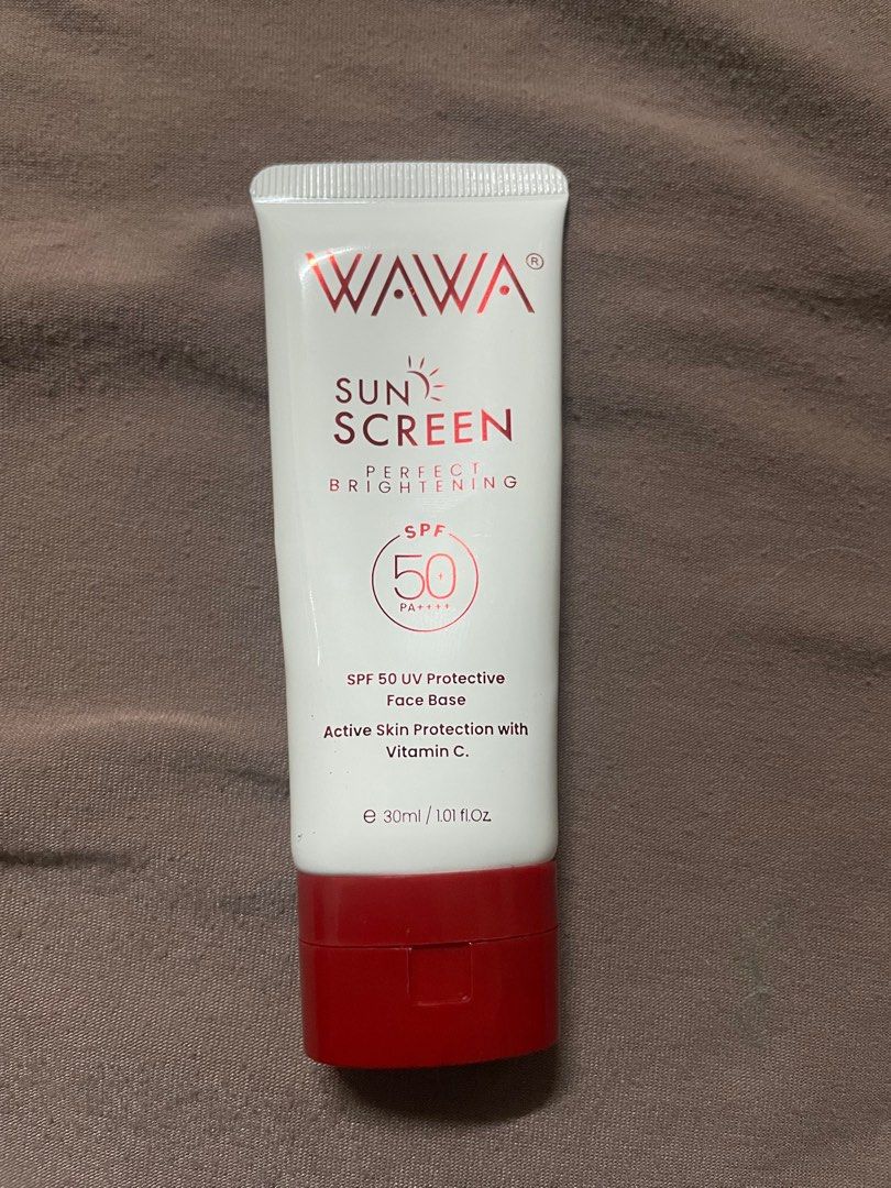 WAWA Sun Screen (with box), Beauty & Personal Care, Face, Face Care on ...