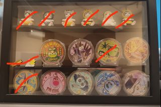 CPCM Disney Pixar Inside Out and Alien Medallion Medals Coins ...