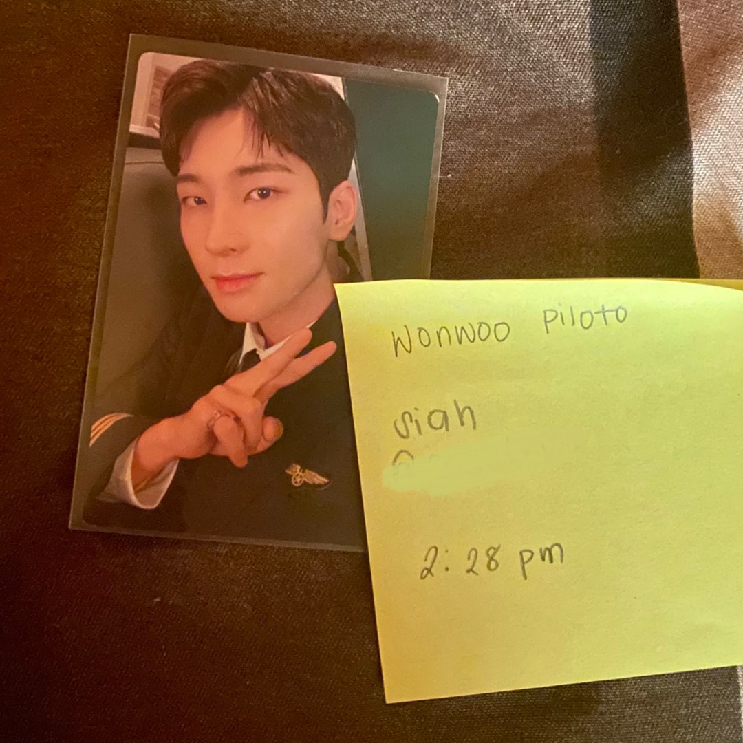 wts lfb ph svt seventeen wonwoo pilot piloto membership, Hobbies & Toys ...