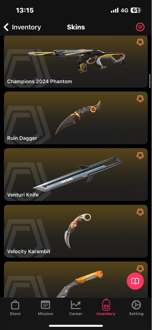 WTT/WTS STACKED valorant account 50 prem RUINED DAGGER IGNITE fan vct ...