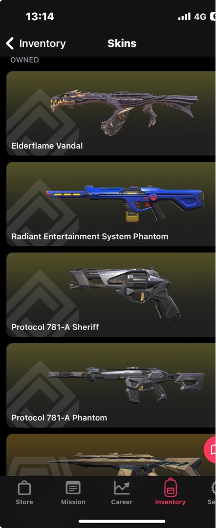 WTT/WTS STACKED valorant account 50 prem RUINED DAGGER IGNITE fan vct ...