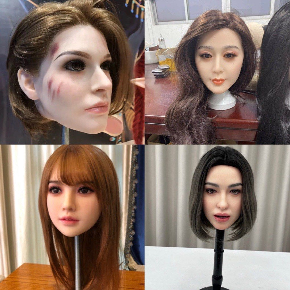 定做 Customize Your Doll Head (Silicone Or TPE Head) 3D Printing or Clay ...