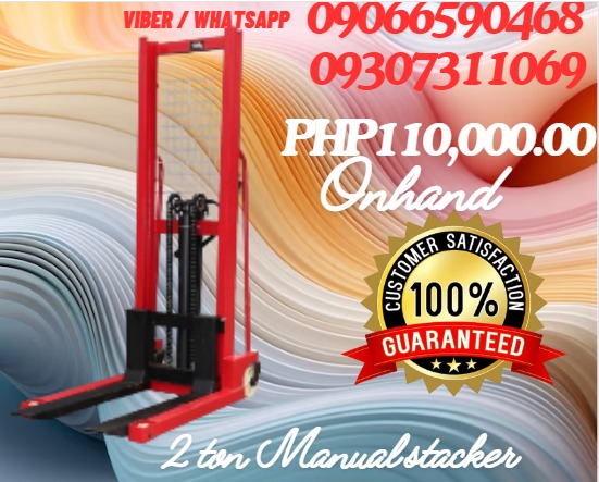 2 ton 3meters manual stacker brand new, Commercial & Industrial ...