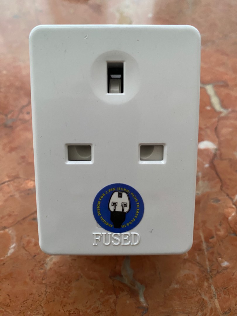 3 way power socket adapter, TV & Home Appliances, Electrical, Adaptors ...